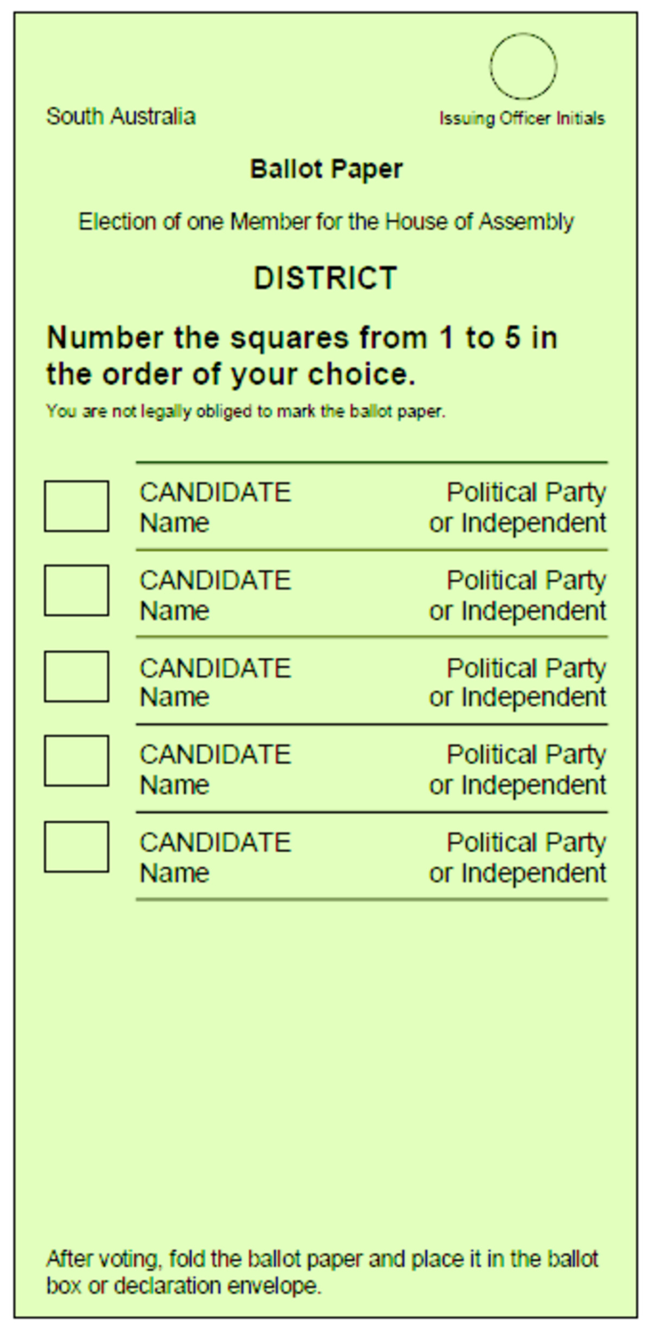 How to Vote in the South Australia State Election - Harmony Votes