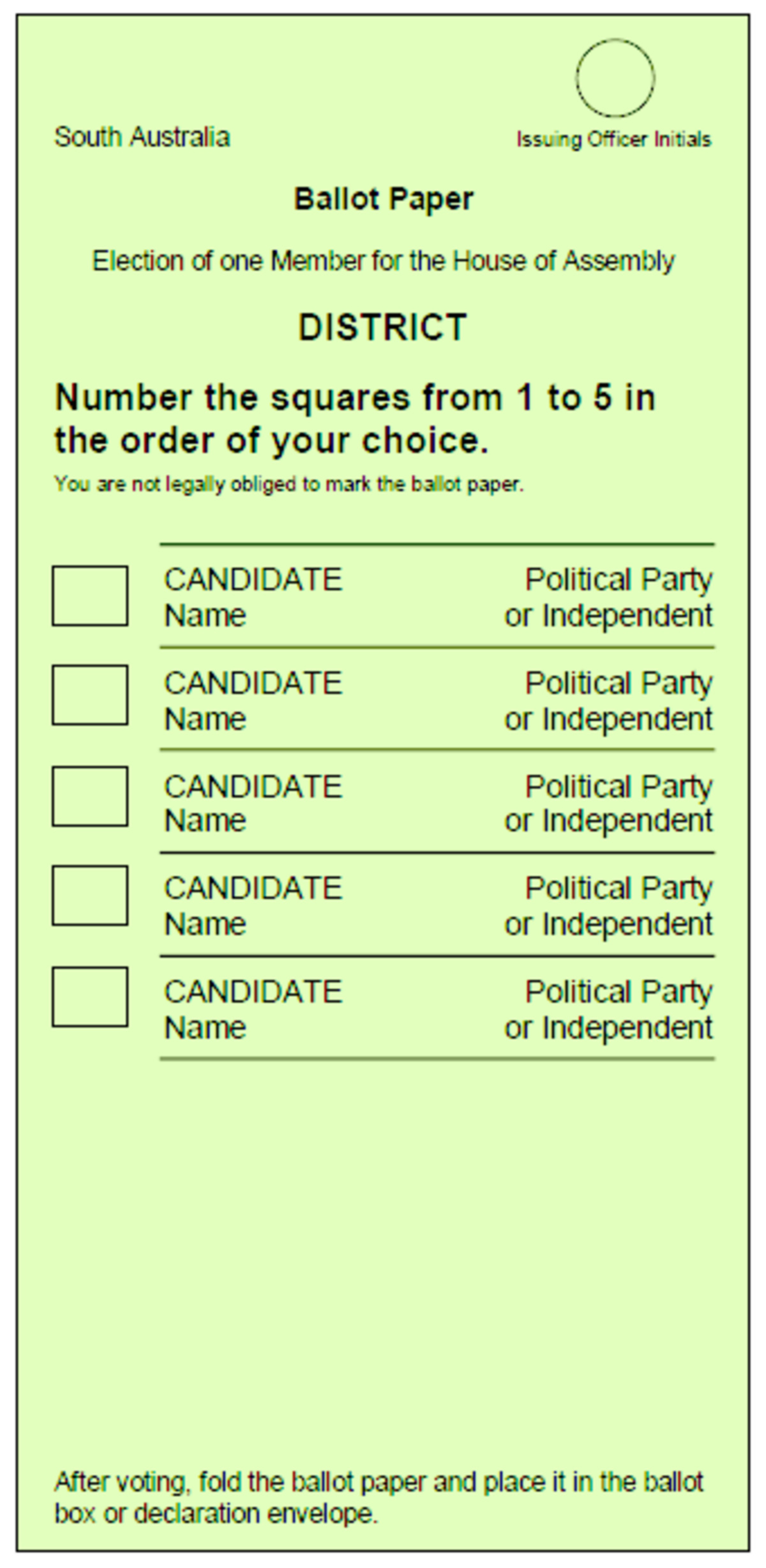 How to Vote in the South Australia State Election - Harmony Votes